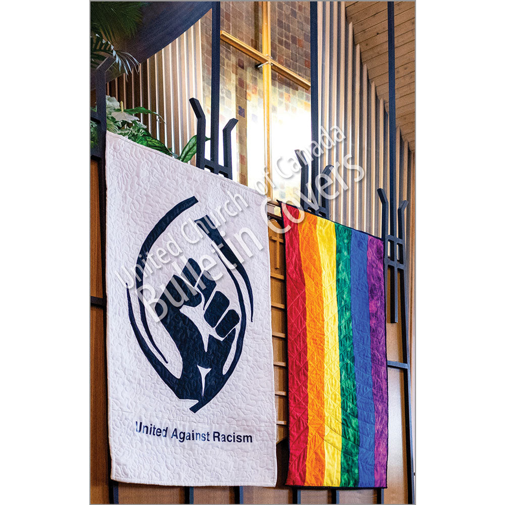 Bulletin: Anti-Racism Banner (Package of 50) – United Church Bookstore