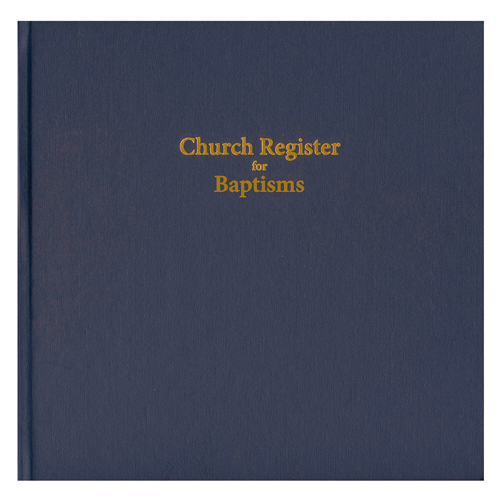 Church Register for Baptisms (Updated) – United Church Bookstore